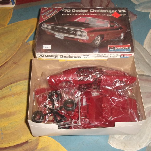 Monogram | Toys | Monogram Model Kit 7 Dodge Charger Metal Car Ta ...